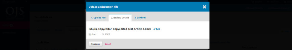 Copyediting | Open Journal Systems